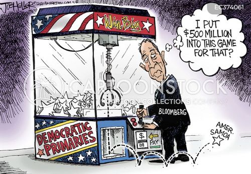 Bloomberg Quits Cartoons and Comics - funny pictures from CartoonStock