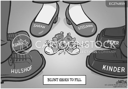 Big Shoes To Fill Cartoons and Comics - funny pictures from CartoonStock