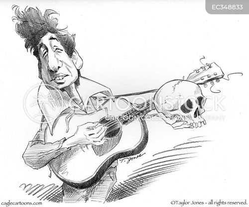 Bob Dylan Cartoons and Comics - funny pictures from CartoonStock