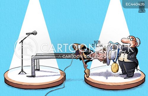 Bob Dylan Cartoons and Comics - funny pictures from CartoonStock