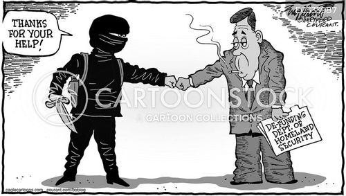 Boehner De-funds Dhs Cartoons and Comics - funny pictures from CartoonStock