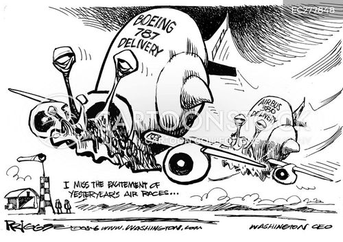 Commercial Flight Cartoons and Comics - funny pictures from CartoonStock