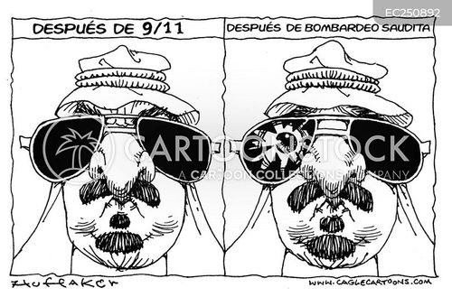 Bombardeos Cartoons and Comics - funny pictures from CartoonStock