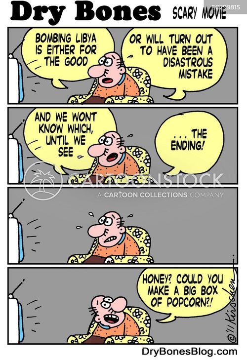 Libyan Damn Disaster Cartoons and Comics - funny pictures from CartoonStock