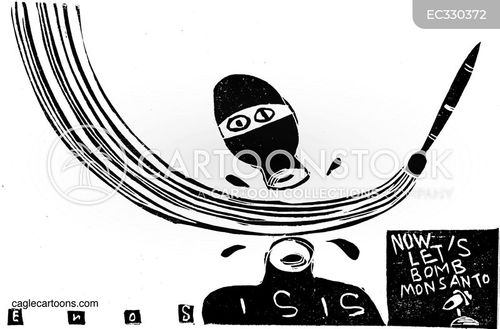 Bombing Isis Cartoons and Comics - funny pictures from CartoonStock