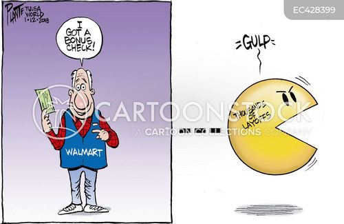 Bonus Check Cartoons and Comics - funny pictures from CartoonStock