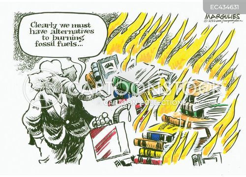 Burning Fuel Cartoons and Comics - funny pictures from CartoonStock