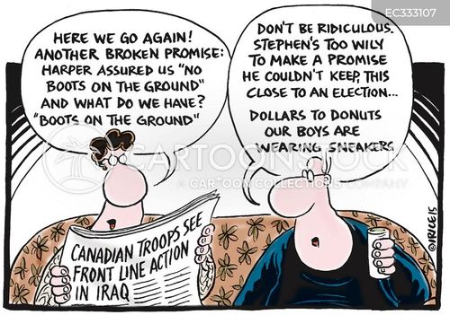 Boots-on-the-ground Cartoons and Comics - funny pictures from CartoonStock