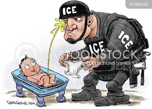 Ice (immigration And Customs Enforcement) Cartoons and Comics - funny ...