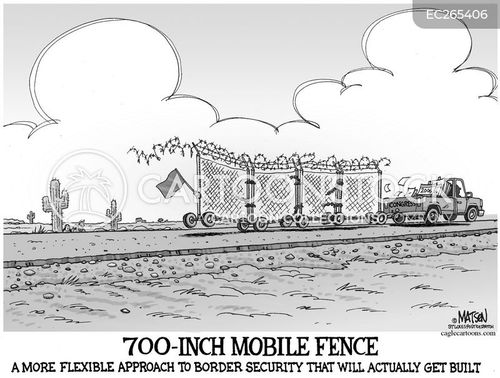 Border Patrol Agents Cartoons and Comics - funny pictures from CartoonStock