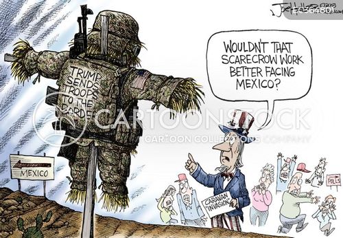 Border Patrol Agents Cartoons and Comics - funny pictures from CartoonStock