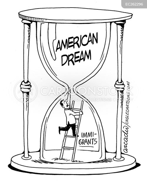 Checking Migrants Cartoons and Comics - funny pictures from CartoonStock