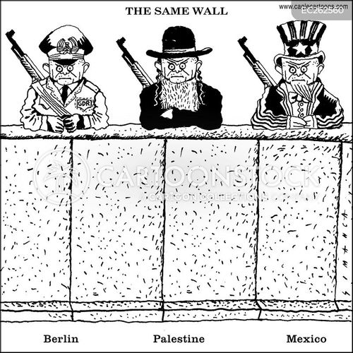 Shared Borders Cartoons and Comics - funny pictures from CartoonStock