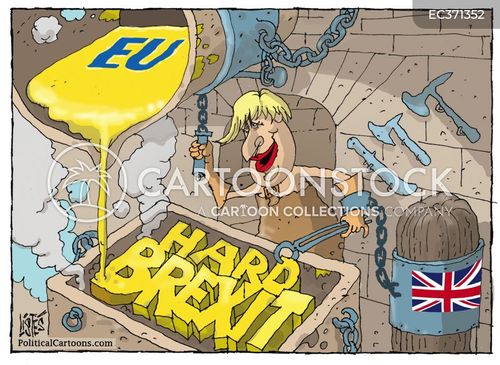 Brexit Metaphor Cartoons and Comics - funny pictures from CartoonStock