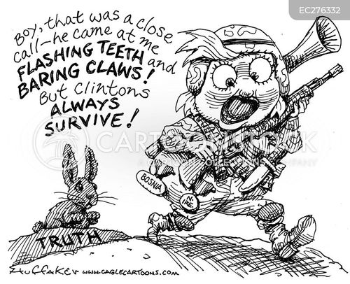 Narrow Escape Cartoons and Comics - funny pictures from CartoonStock