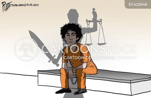 Justice Served Cartoons and Comics - funny pictures from CartoonStock