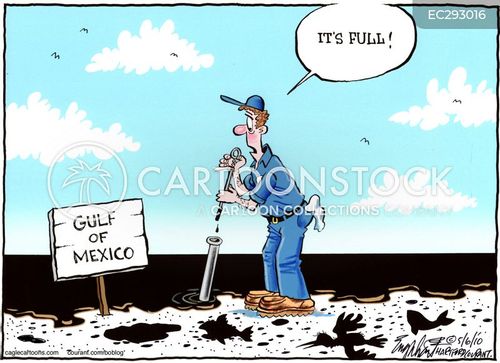 Oil Spill Cleanup Cartoons and Comics - funny pictures from CartoonStock