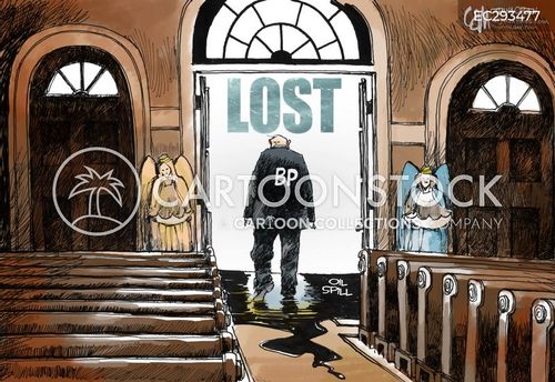 Bp Losses Cartoons and Comics - funny pictures from CartoonStock