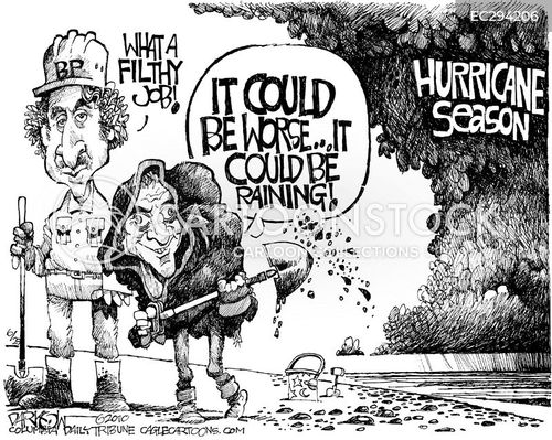 Oil Spill Recovery Cartoons and Comics - funny pictures from CartoonStock