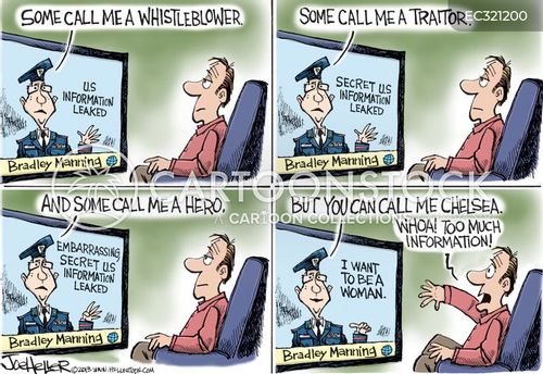Chelsea Manning Cartoons and Comics - funny pictures from CartoonStock