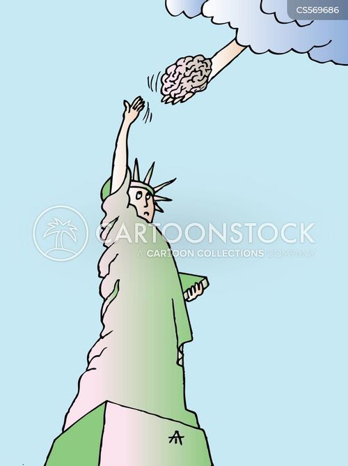 Brain Cloud Cartoons and Comics - funny pictures from CartoonStock