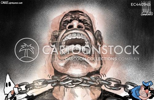 Haunting Chains Cartoons and Comics - funny pictures from CartoonStock