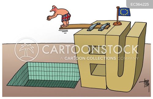 England And Eu Cartoons and Comics - funny pictures from CartoonStock