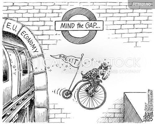 Gap In Europe Cartoons and Comics - funny pictures from CartoonStock