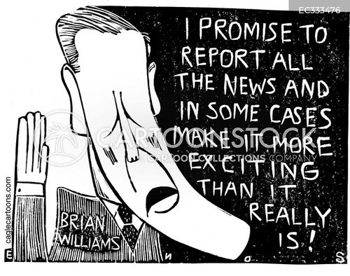 Nightly News Cartoons and Comics - funny pictures from CartoonStock