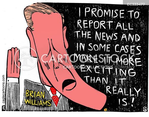 Nightly News Cartoons and Comics - funny pictures from CartoonStock