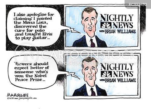 Nightly News Cartoons and Comics - funny pictures from CartoonStock