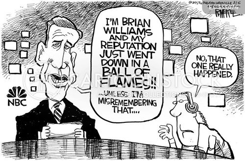 Brian Williams Iraq Cartoons and Comics - funny pictures from CartoonStock