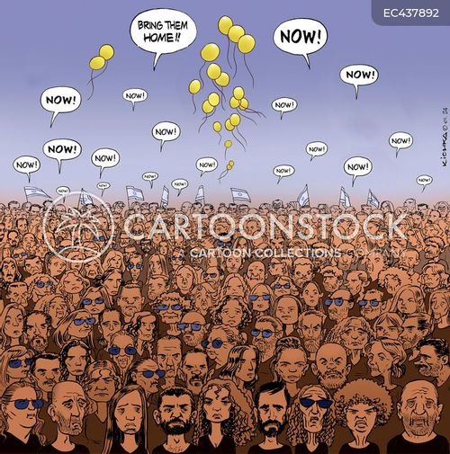 Free The Hostages Cartoons and Comics - funny pictures from CartoonStock