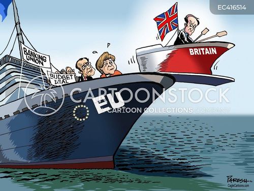 Britain And Eu Cartoons and Comics - funny pictures from CartoonStock