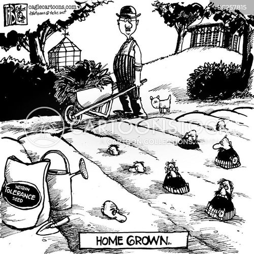 Violent Extremism Cartoons and Comics - funny pictures from CartoonStock