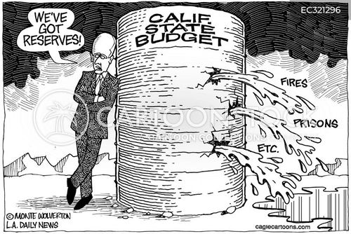 Fire Budget Cartoons and Comics - funny pictures from CartoonStock