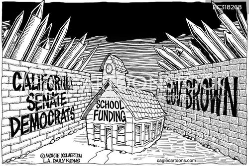 Funding Crisis Cartoons and Comics - funny pictures from CartoonStock