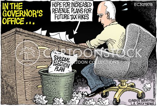 Governor's Office Cartoons and Comics - funny pictures from CartoonStock