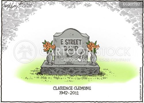 Springsteen's Band Cartoons and Comics - funny pictures from CartoonStock