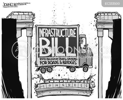 Bridge Collapse Cartoons and Comics - funny pictures from CartoonStock