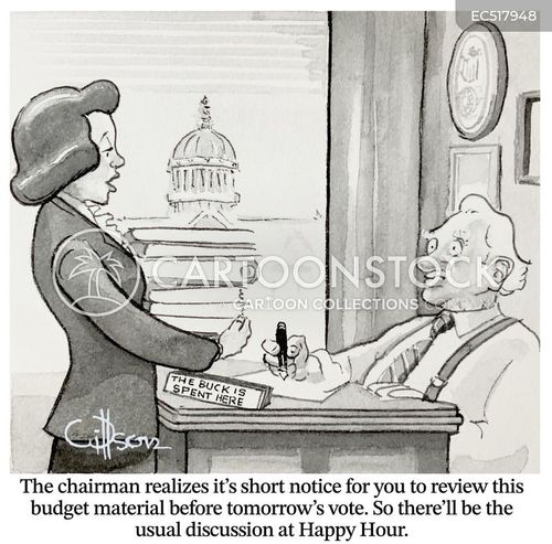 Budget Approval Cartoons and Comics - funny pictures from CartoonStock