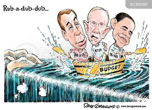 Federal Budget Showdown Cartoons and Comics - funny pictures from ...