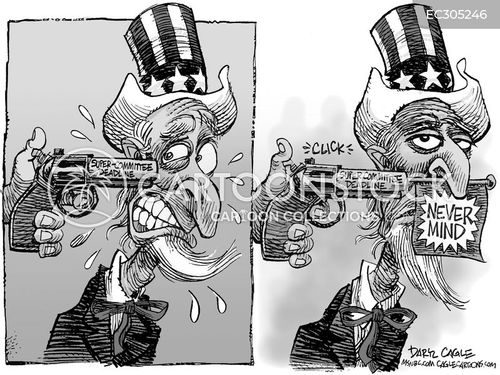 Submachine-gun Cartoons and Comics - funny pictures from CartoonStock