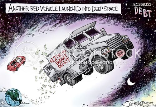 Budget Deficit Cartoons and Comics - funny pictures from CartoonStock