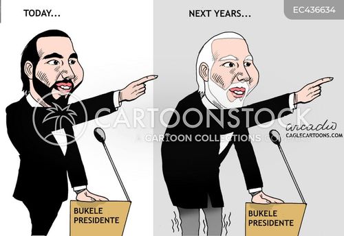 Bukele Cartoons and Comics - funny pictures from CartoonStock