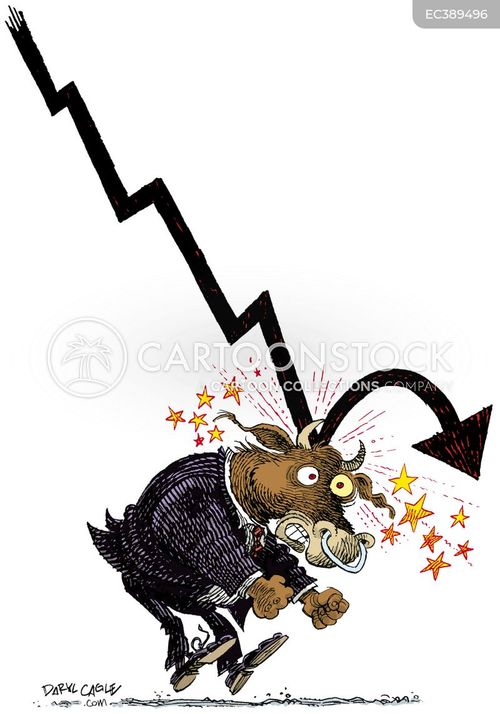 Stock Crashes Cartoons and Comics - funny pictures from CartoonStock