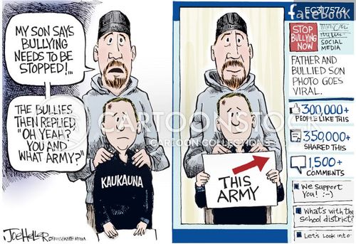 Bullying Prevention Cartoons and Comics - funny pictures from CartoonStock