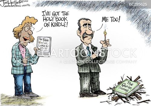 Holy Book Cartoons and Comics - funny pictures from CartoonStock