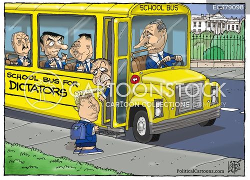 Admires Dictators Cartoons and Comics - funny pictures from CartoonStock