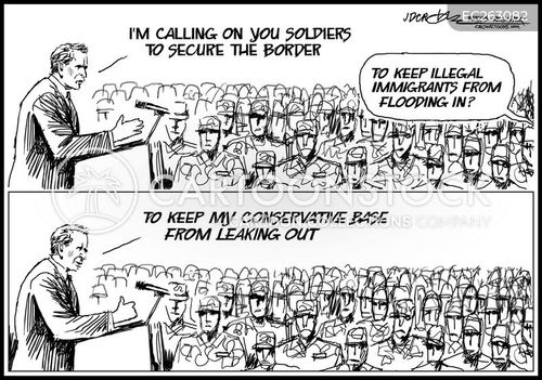 Border Restrictions Cartoons and Comics - funny pictures from CartoonStock